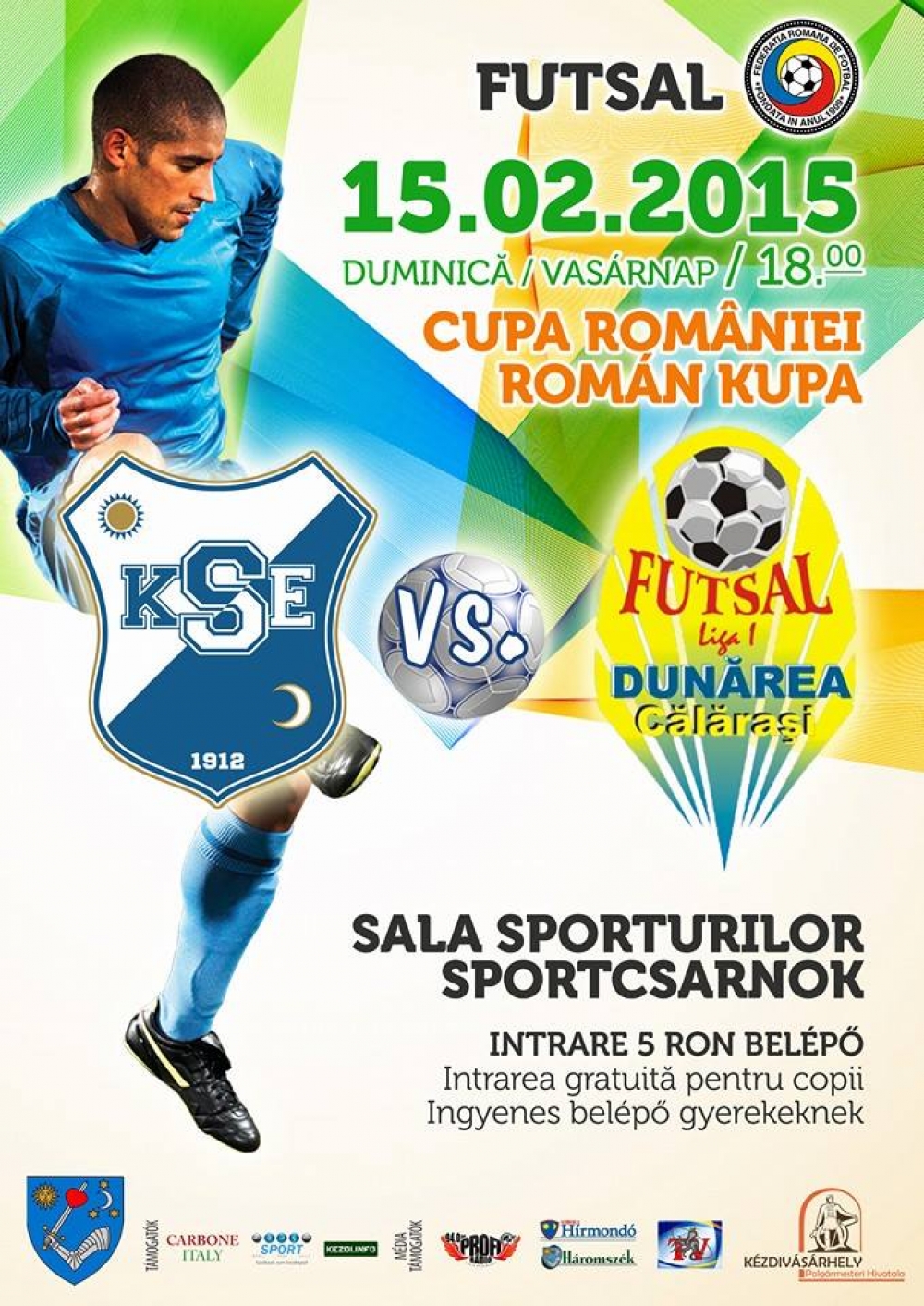 KSE Futsal - Dunãrea Cãlãrași - KSE Futsal Kézdivásárhely - Sport ...