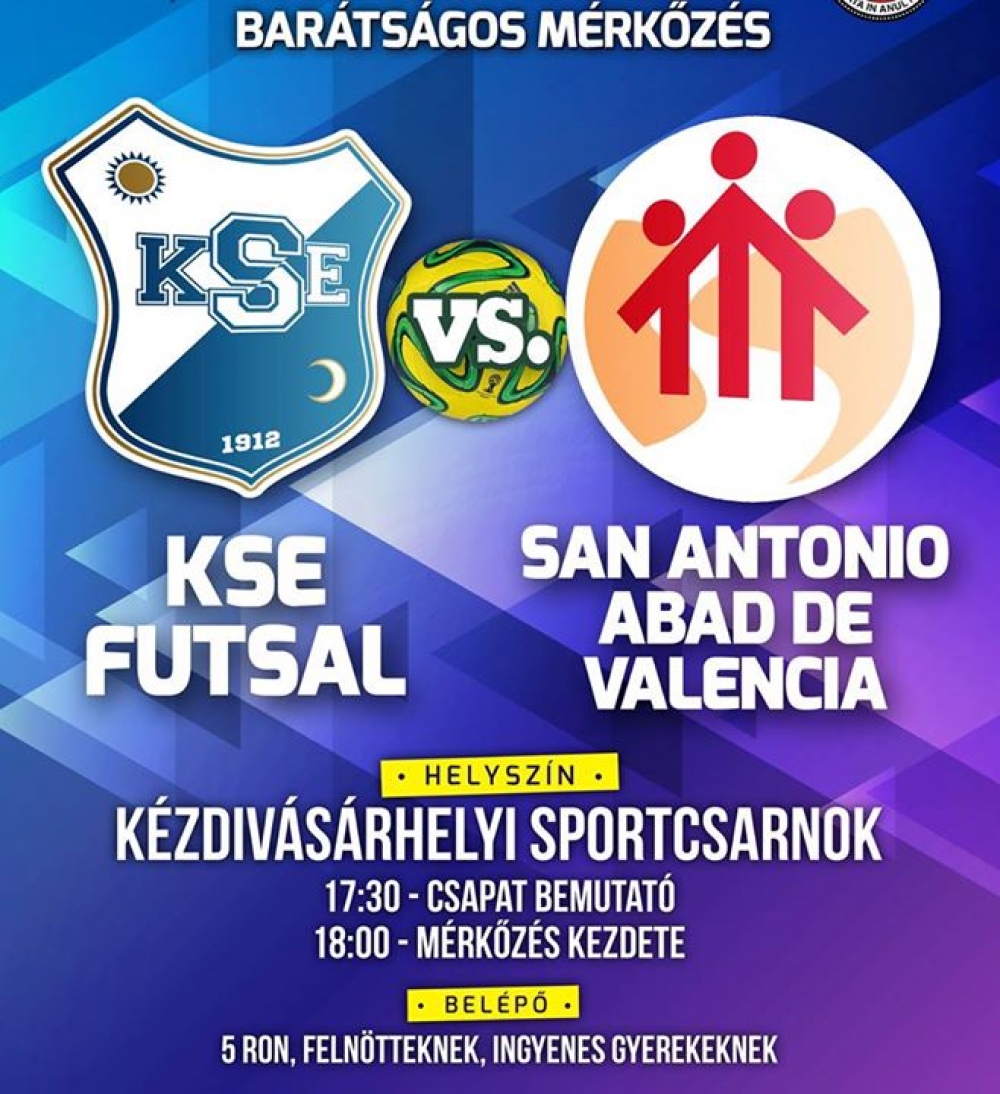 Valencia (ESP) és a KSE mérkõzése - KSE Futsal Kézdivásárhely - Sport ...